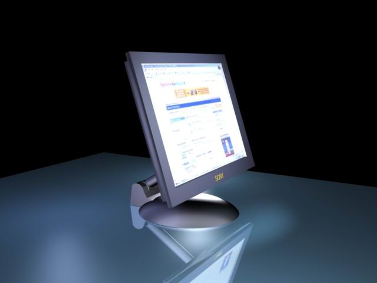 Free Monitor 3d Model