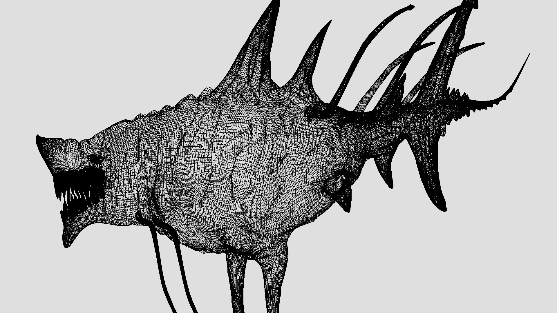 3D Leviathan High Poly 3D Model - TurboSquid 1950635