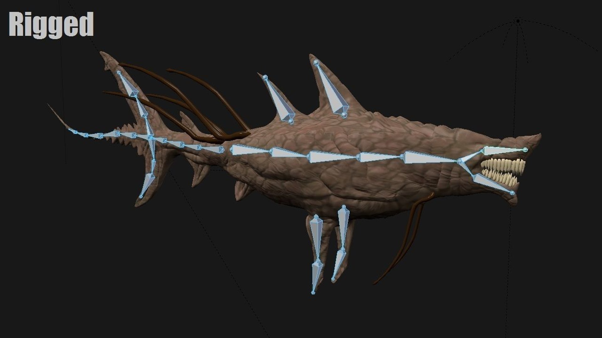3D Leviathan High Poly 3D Model - TurboSquid 1950635