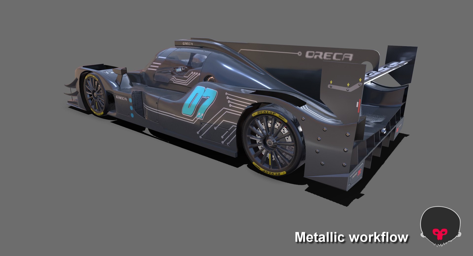 3D oreca 07 lmp2 wec - TurboSquid 1192786