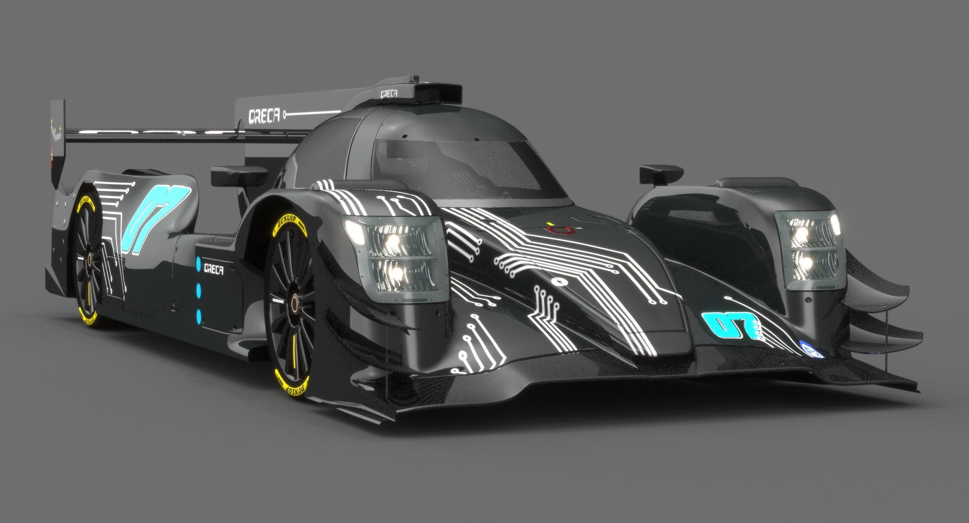 3D Oreca 07 Lmp2 Wec - TurboSquid 1192786