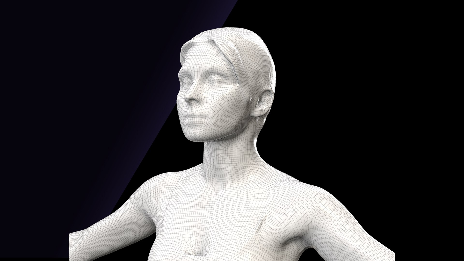 Cleaned A Pose Scan Unaisa Underwear Model - TurboSquid 2126141