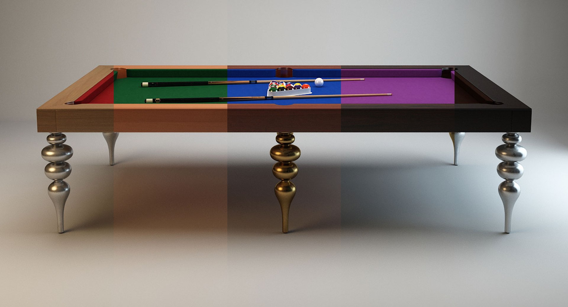 Mbm Pool Table Parigi Max