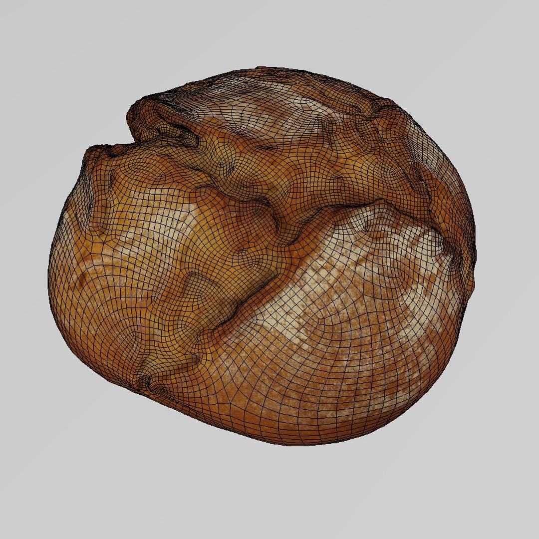 Bread Food Loaf 3D Model - TurboSquid 1350277