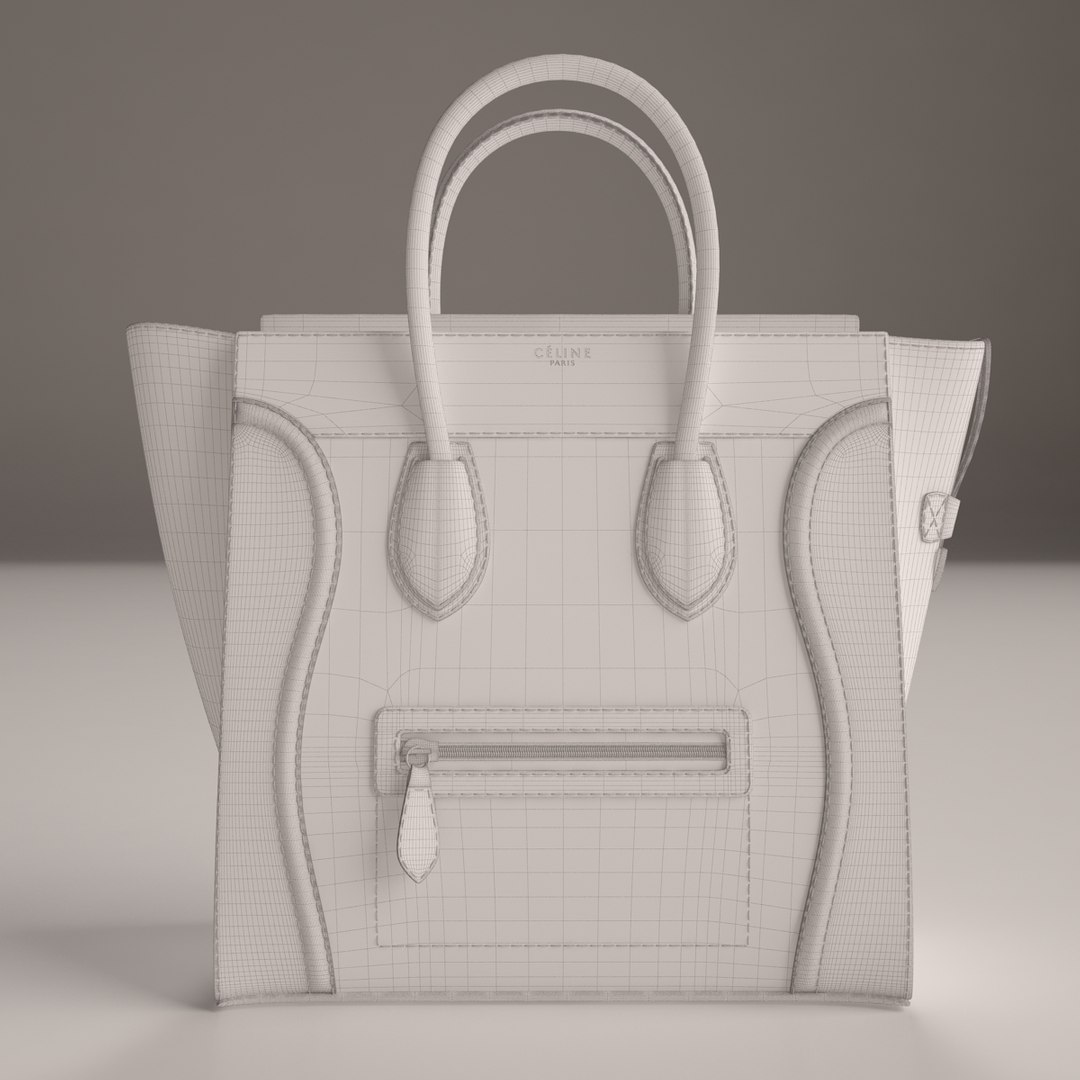 3d Luxury Handbag Model