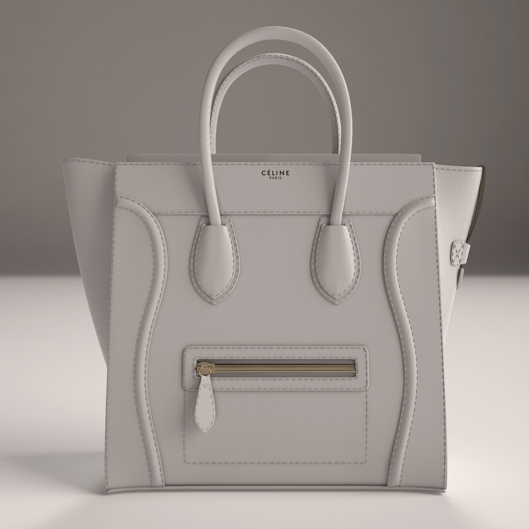 3d Luxury Handbag Model