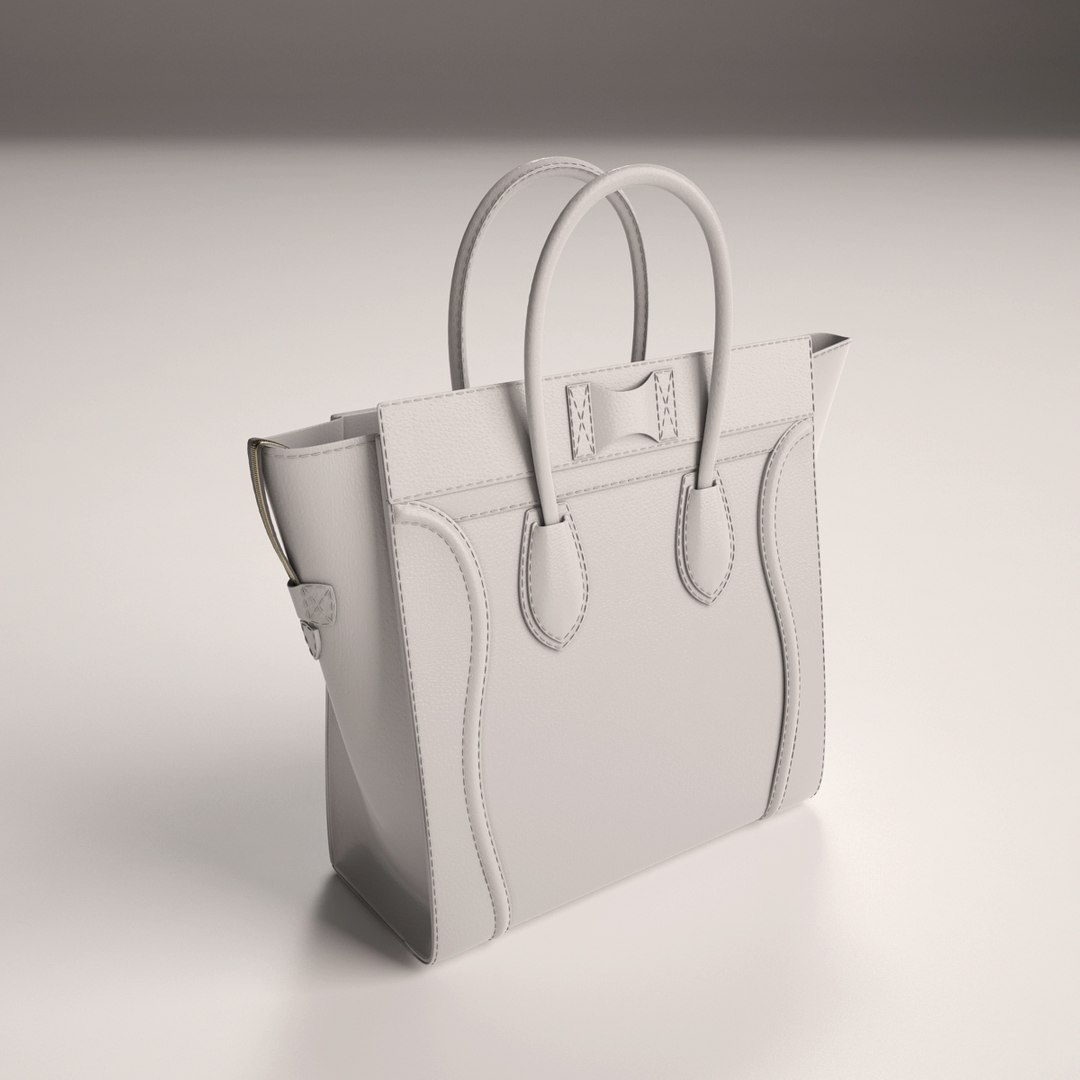3d Luxury Handbag Model