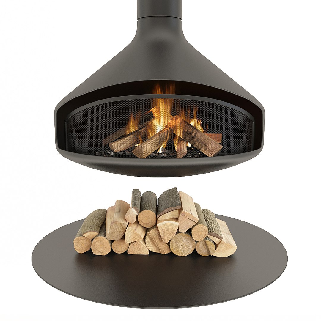 Fireplace Ergofocus 3D Model - TurboSquid 1504217