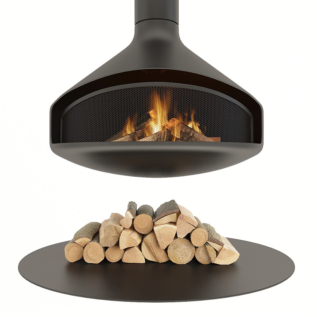 Fireplace Ergofocus 3D Model - TurboSquid 1504217