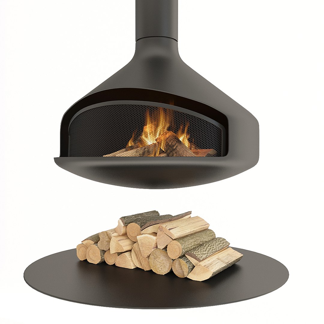 Fireplace Ergofocus 3D Model - TurboSquid 1504217