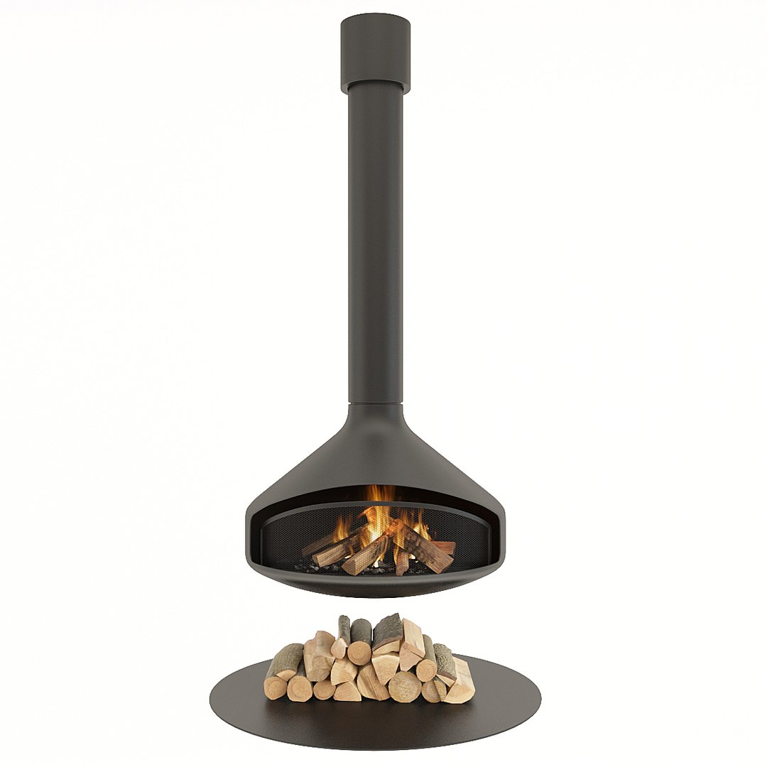 Fireplace Ergofocus 3D Model - TurboSquid 1504217