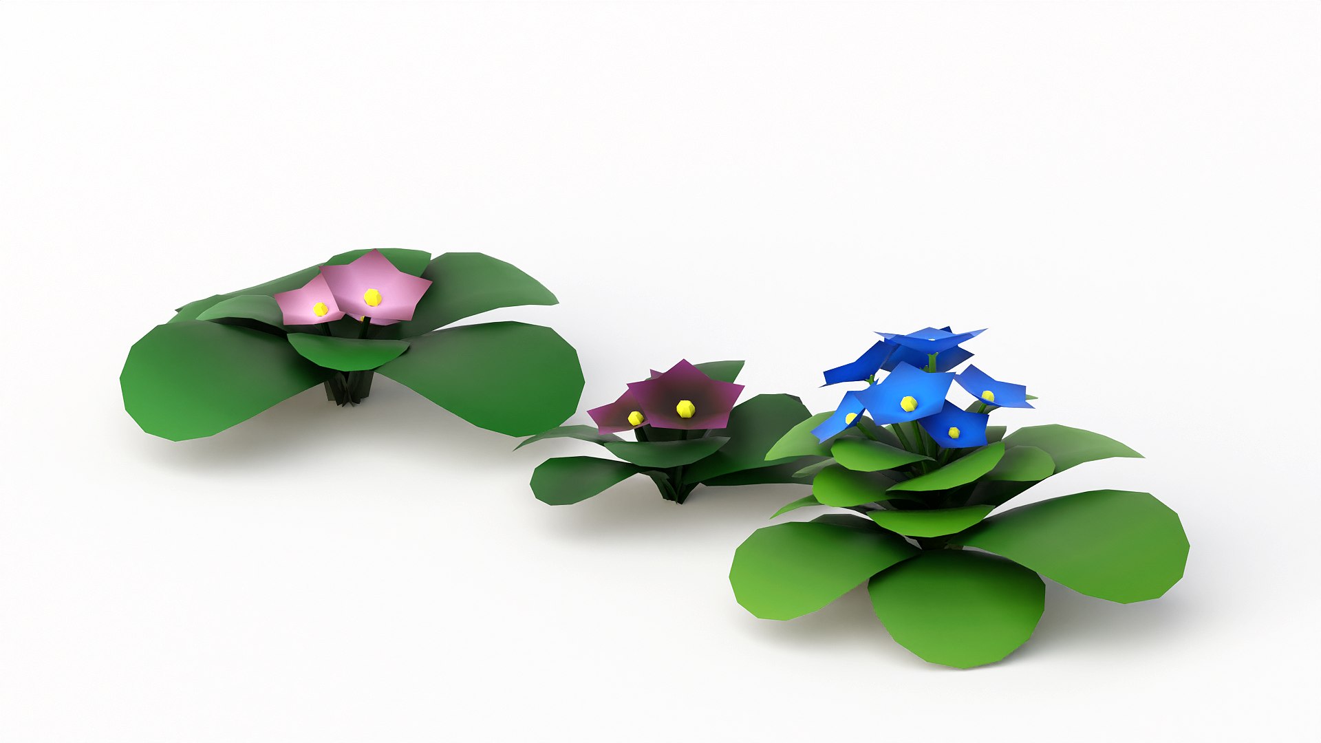 3D Flowers Asset Model - TurboSquid 1965787