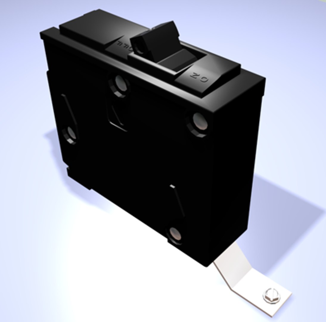 3d Electrical Breaker Panel Single