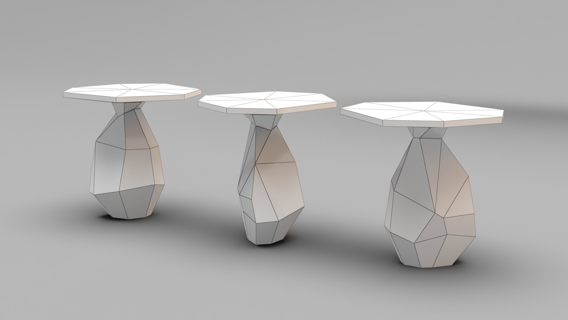 3D Ginger Jagger Rock Table Model - TurboSquid 1438113