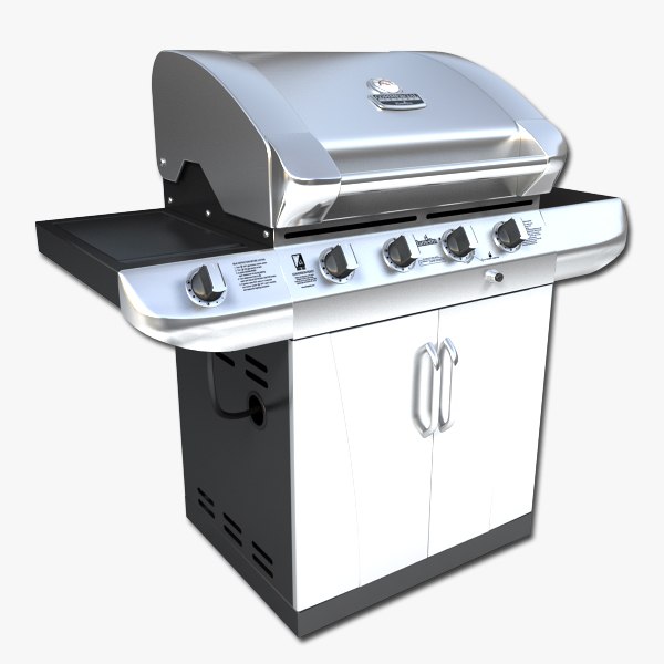 Gas Grill 3D Models for Download | TurboSquid