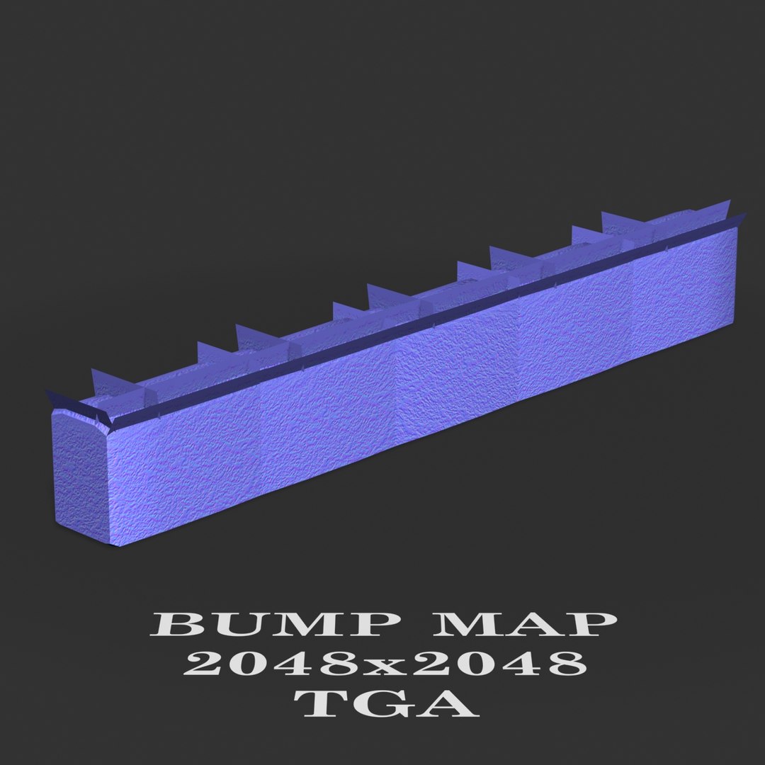 3d Model Of Hedgerow Hedge