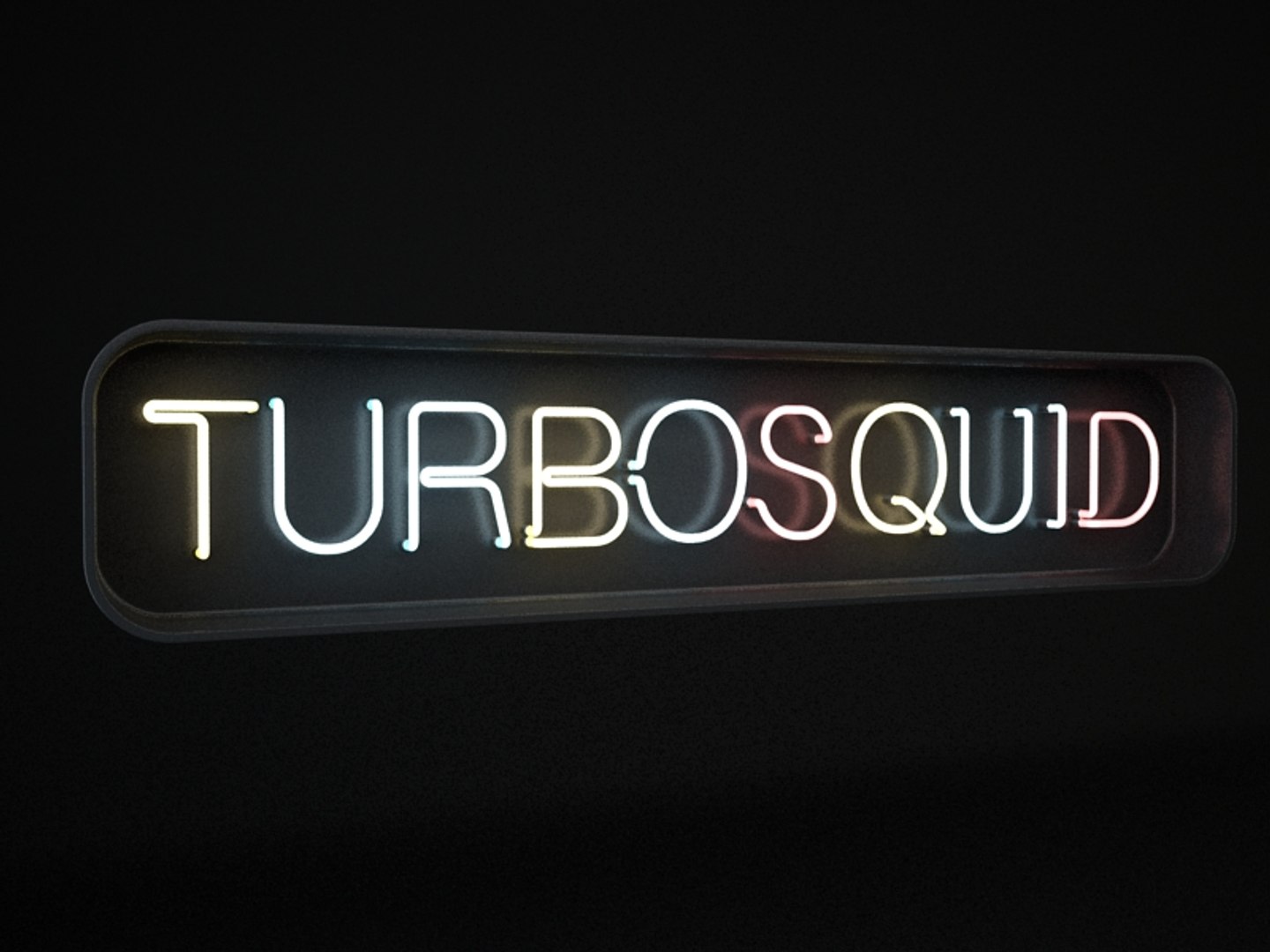 3d Letters Alphabet Neon Lights