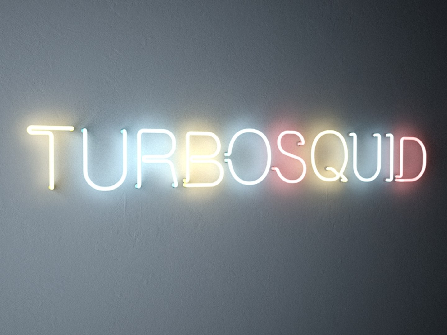 3d Letters Alphabet Neon Lights