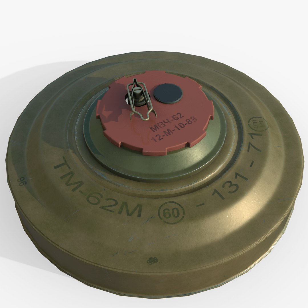 3D model Mine TM-62M - TurboSquid 2088837