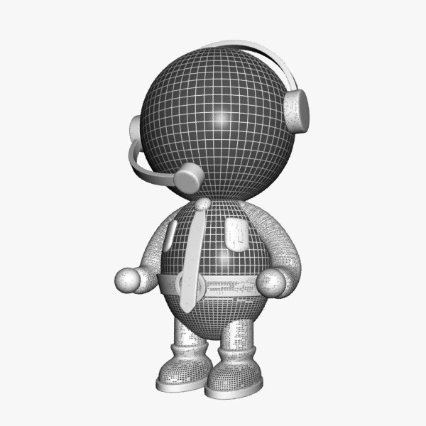 cartoon operator character max