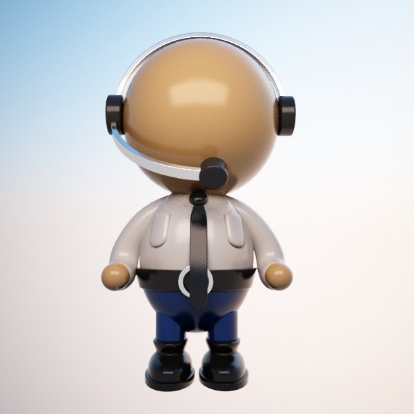 cartoon operator character max