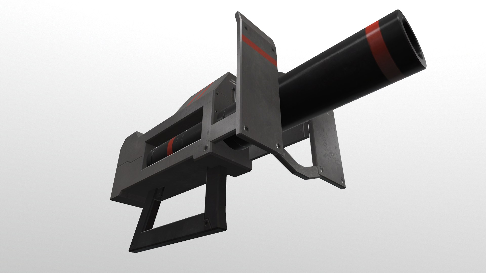 3D Battery Boomer Gun Level 3 - TurboSquid 2194391