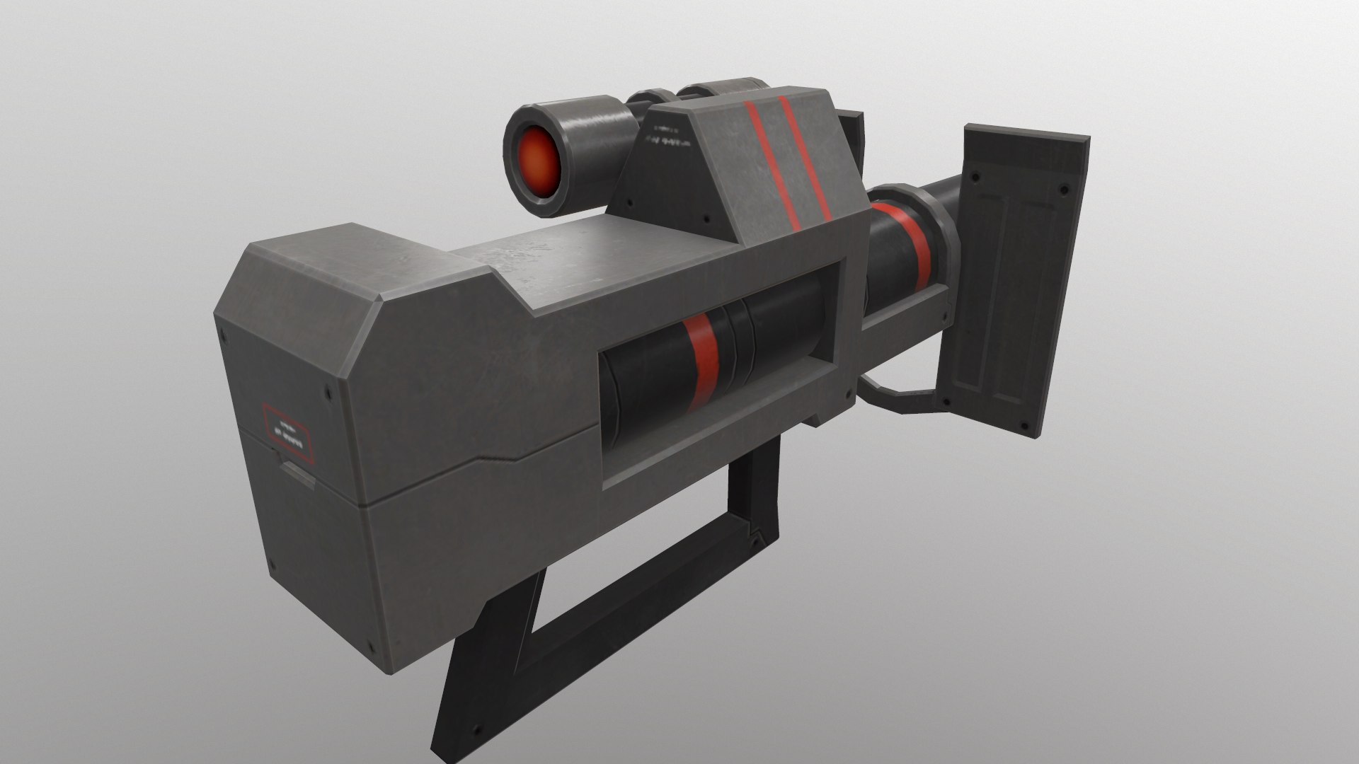 3D Battery Boomer Gun Level 3 - TurboSquid 2194391