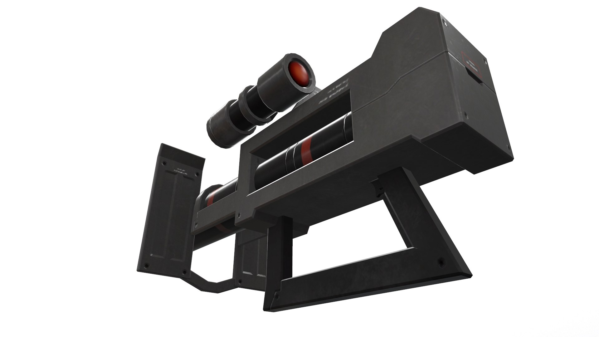 3D Battery Boomer Gun Level 3 - TurboSquid 2194391