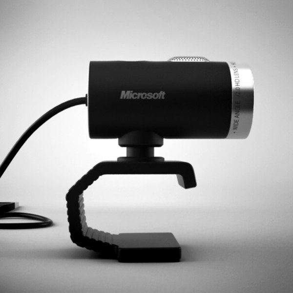 3d microsoft lifecam hd model