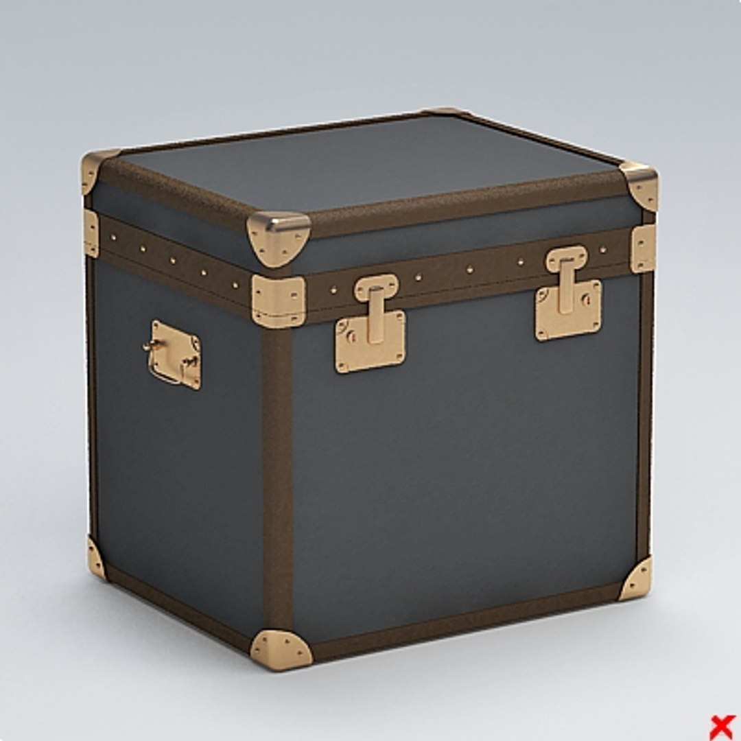 Trunk Chest Crate 3d Model
