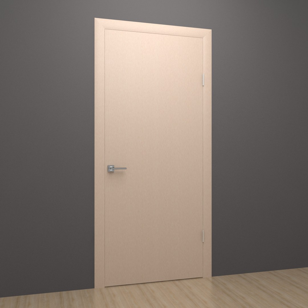 Simple Door 3d Model