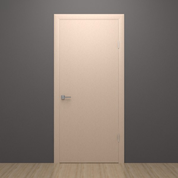 simple door 3d model
