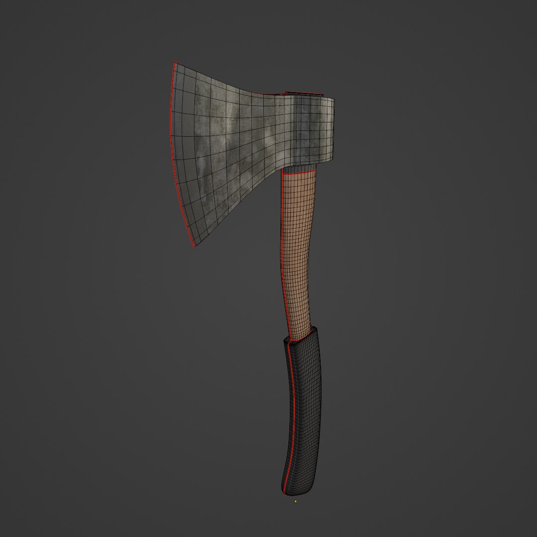 Camping Axe 01 Model - TurboSquid 2283528