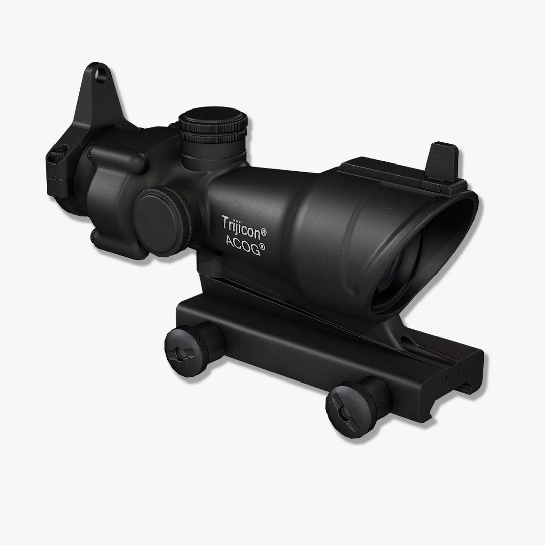 3D ACOG Scope - TurboSquid 1896581