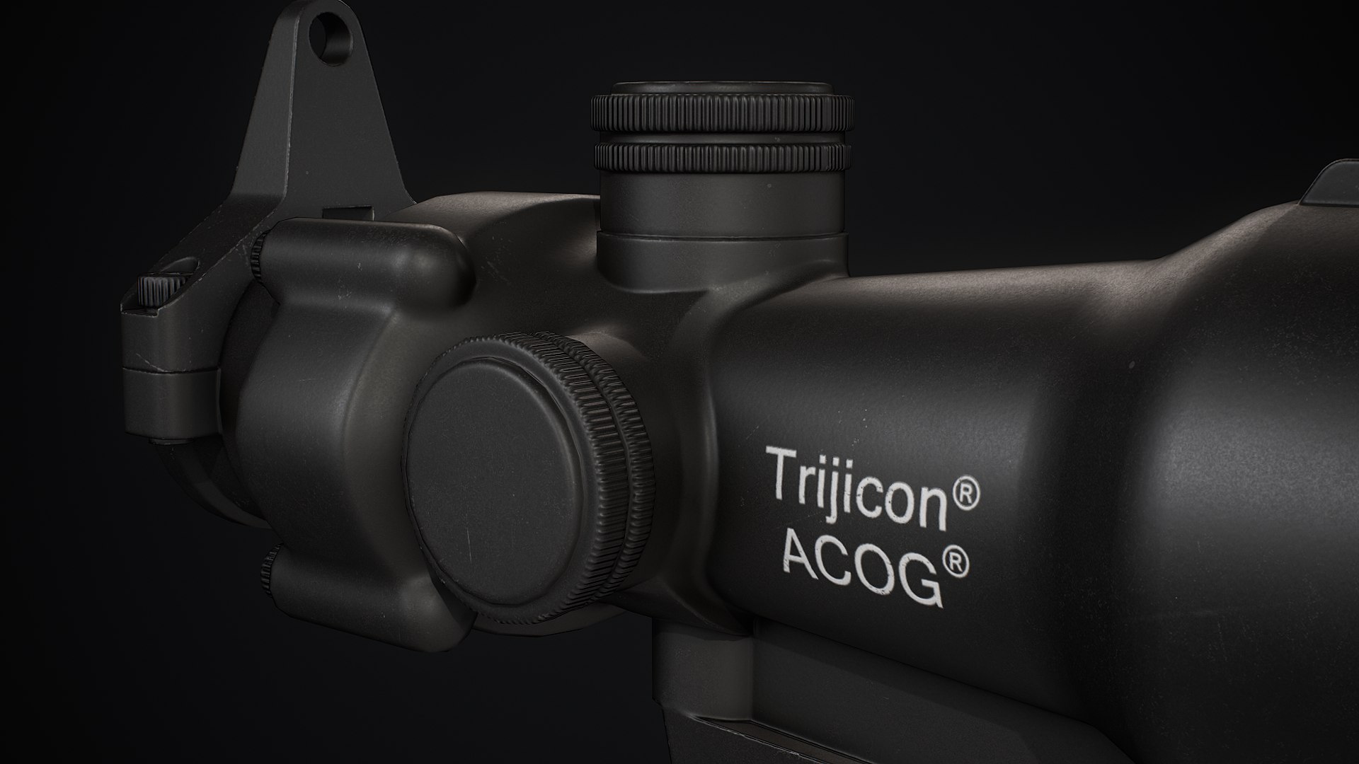 3D ACOG Scope - TurboSquid 1896581