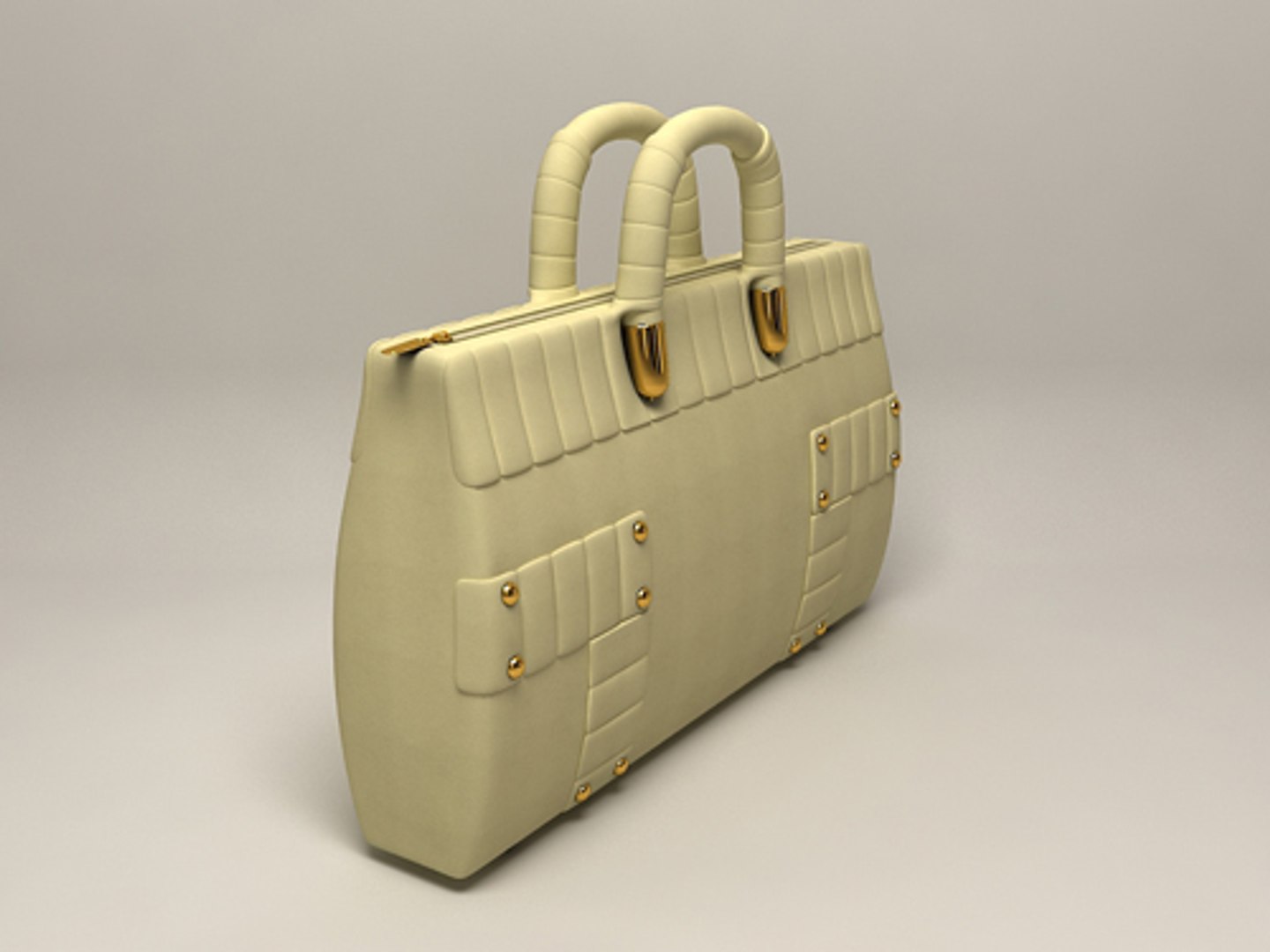 leather bag 3d max