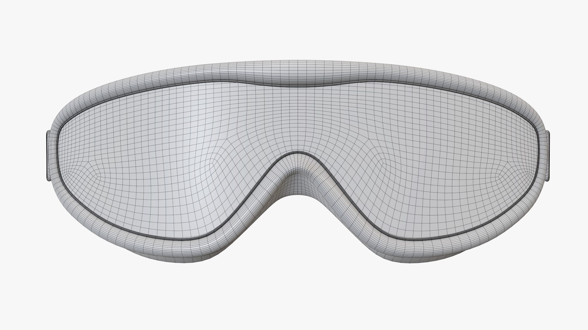 Goggles Swim Black 3D Model - TurboSquid 1615616