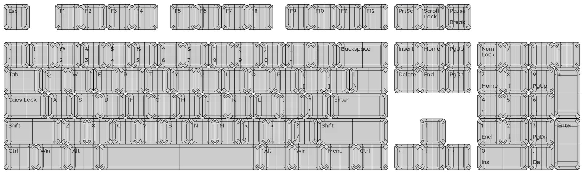 Office Keyboard Model - TurboSquid 1662323