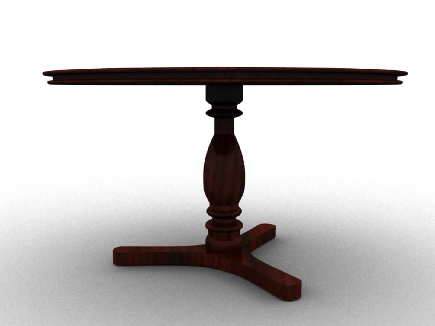 Circle Table 3d 3ds