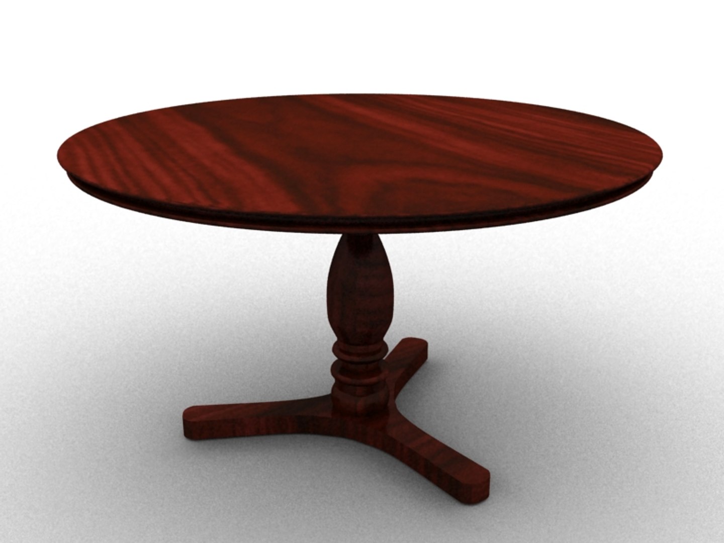 Circle Table 3d 3ds