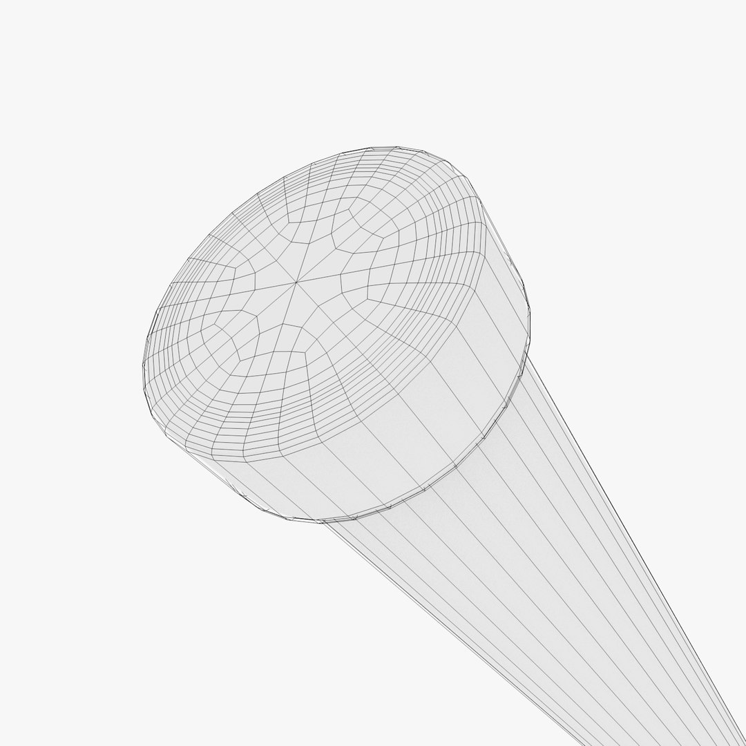 3d Telescopic Baton Model