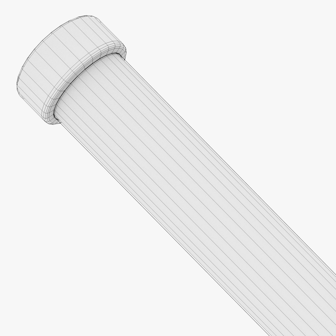3d Telescopic Baton Model