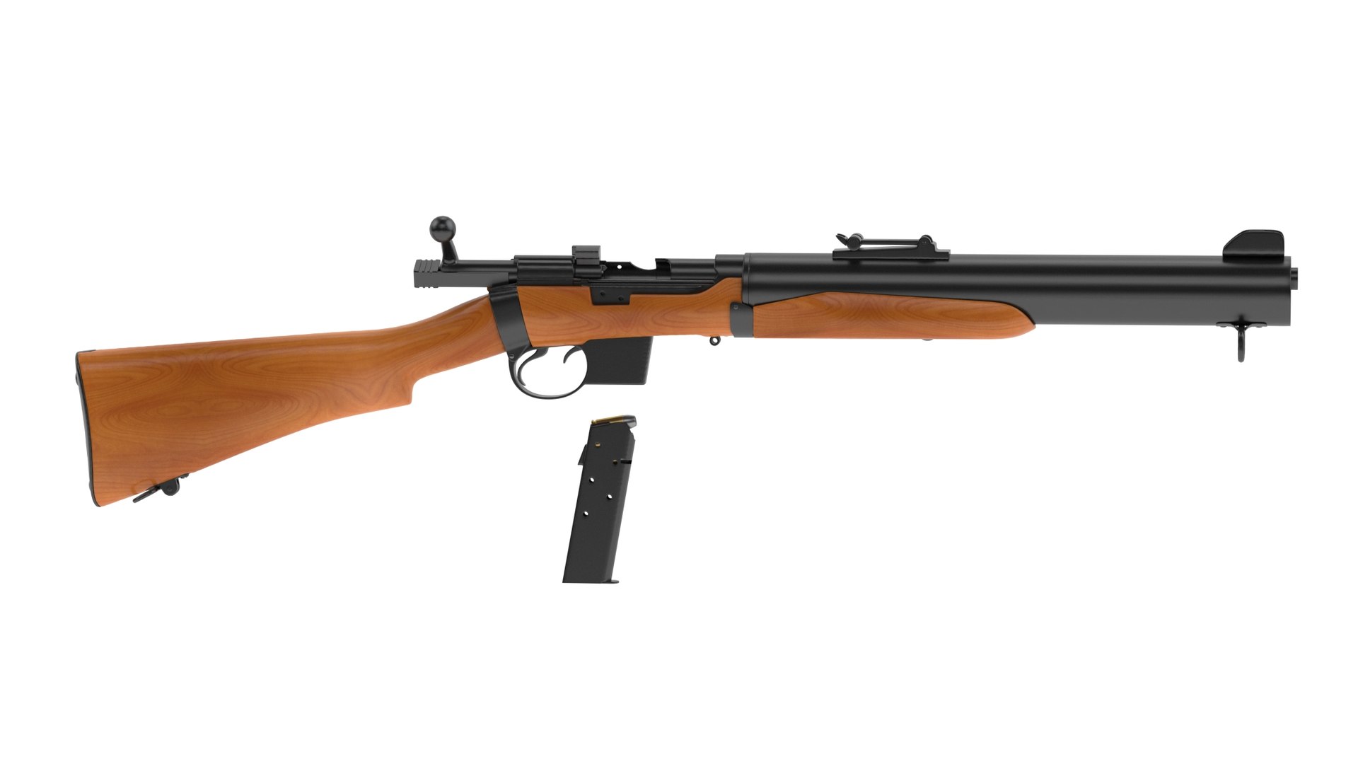 3D Lisle Carbine Model - TurboSquid 1712126