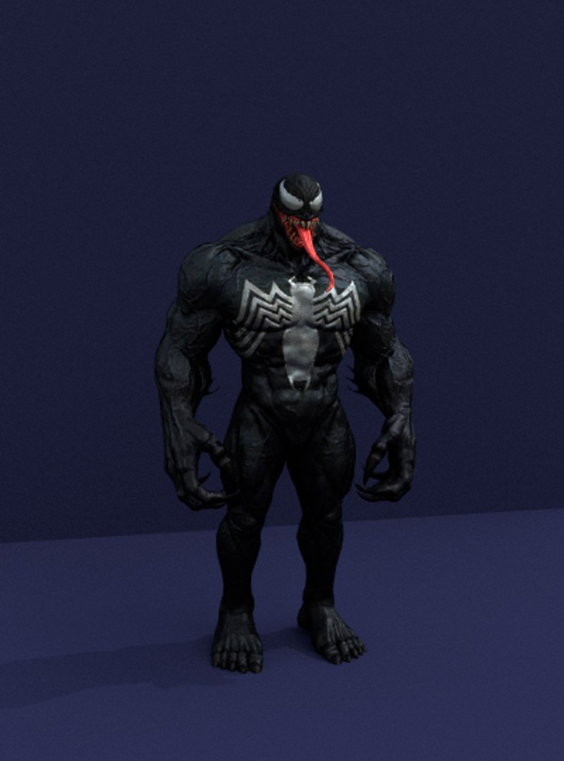 3D Venom Model - TurboSquid 1853657