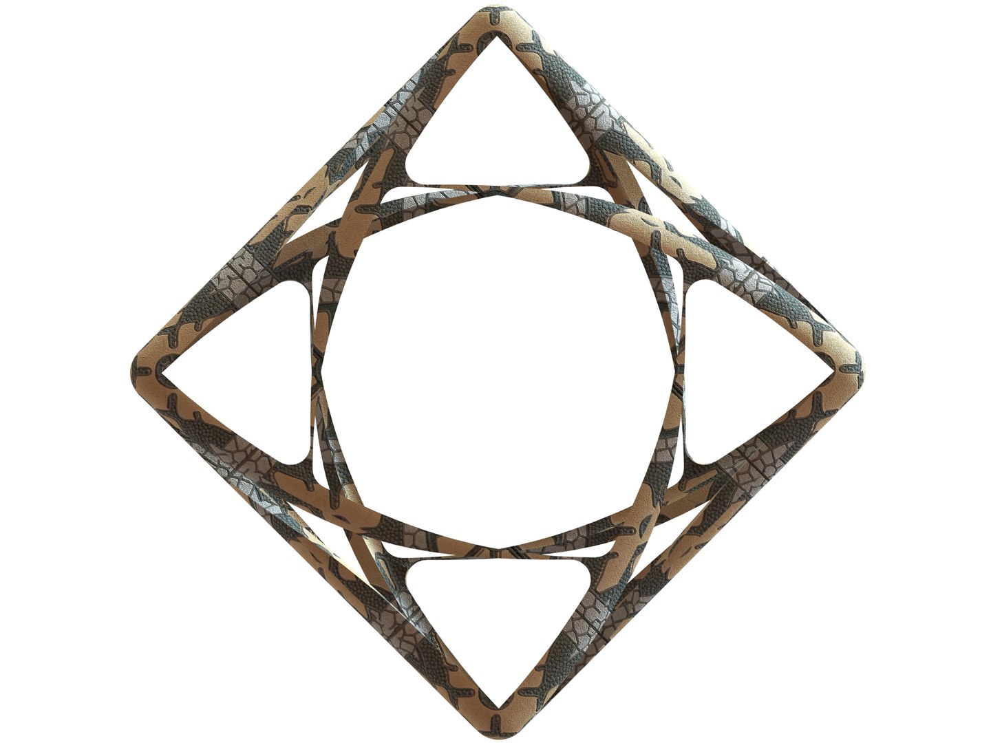 3D Wireframe Shape Geometric Complex Cube Model - TurboSquid 2197396