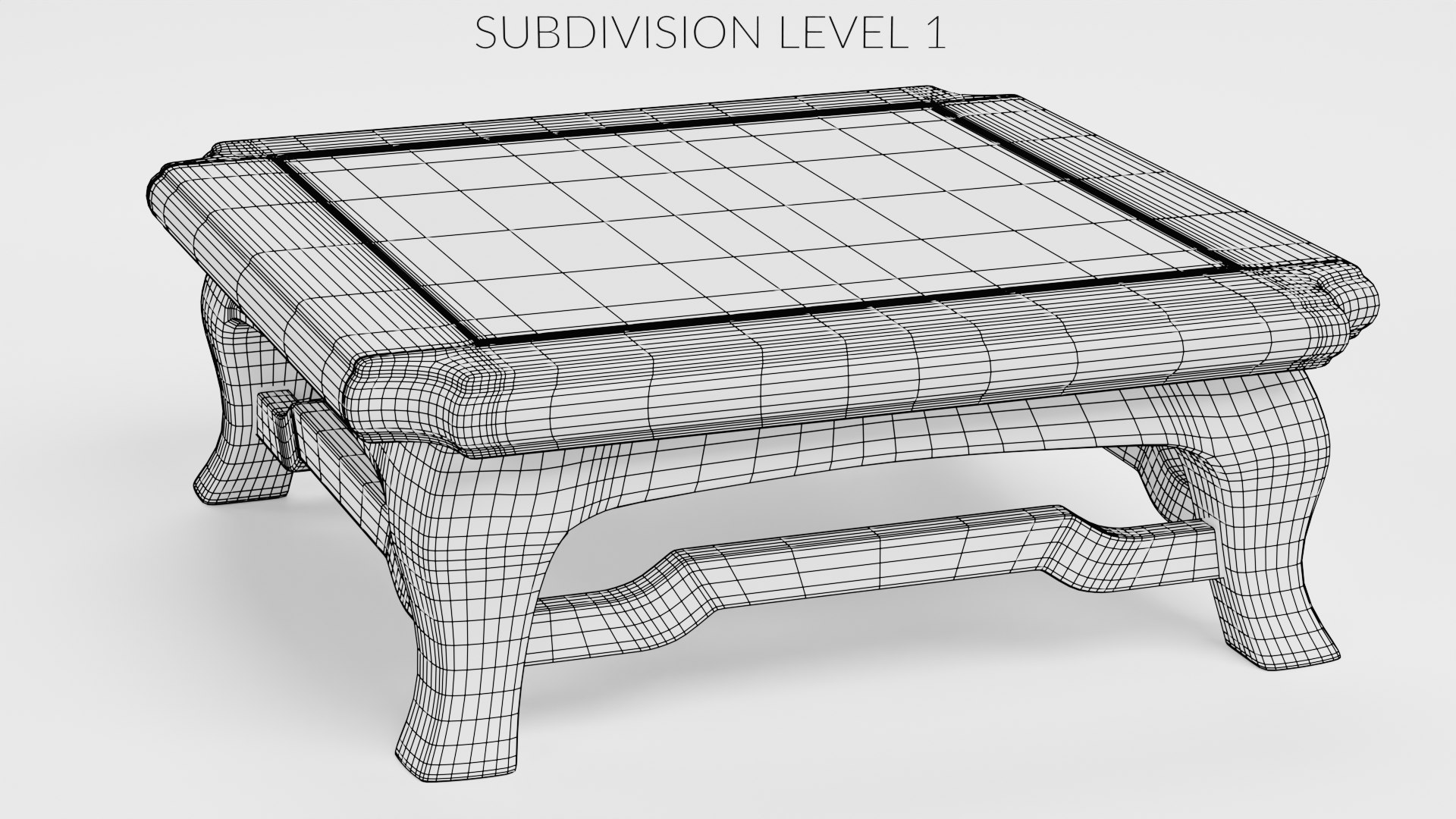 Bonsai Table Black Model - TurboSquid 2253277