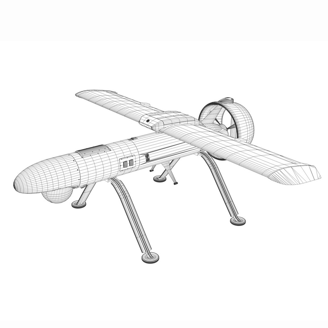 - Pchela-1t Uav Russian C4d