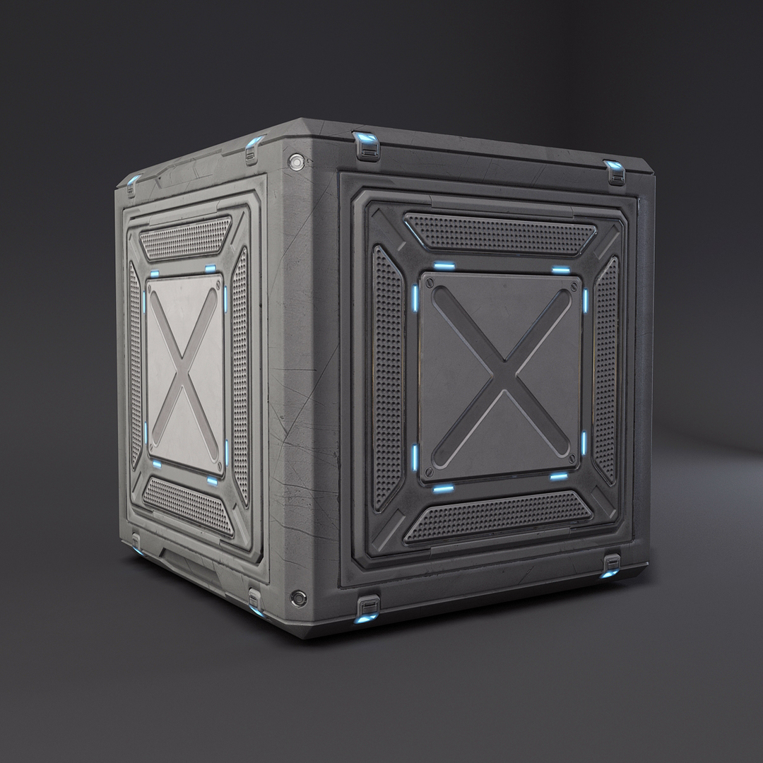 3d Model Sci-fi Contains