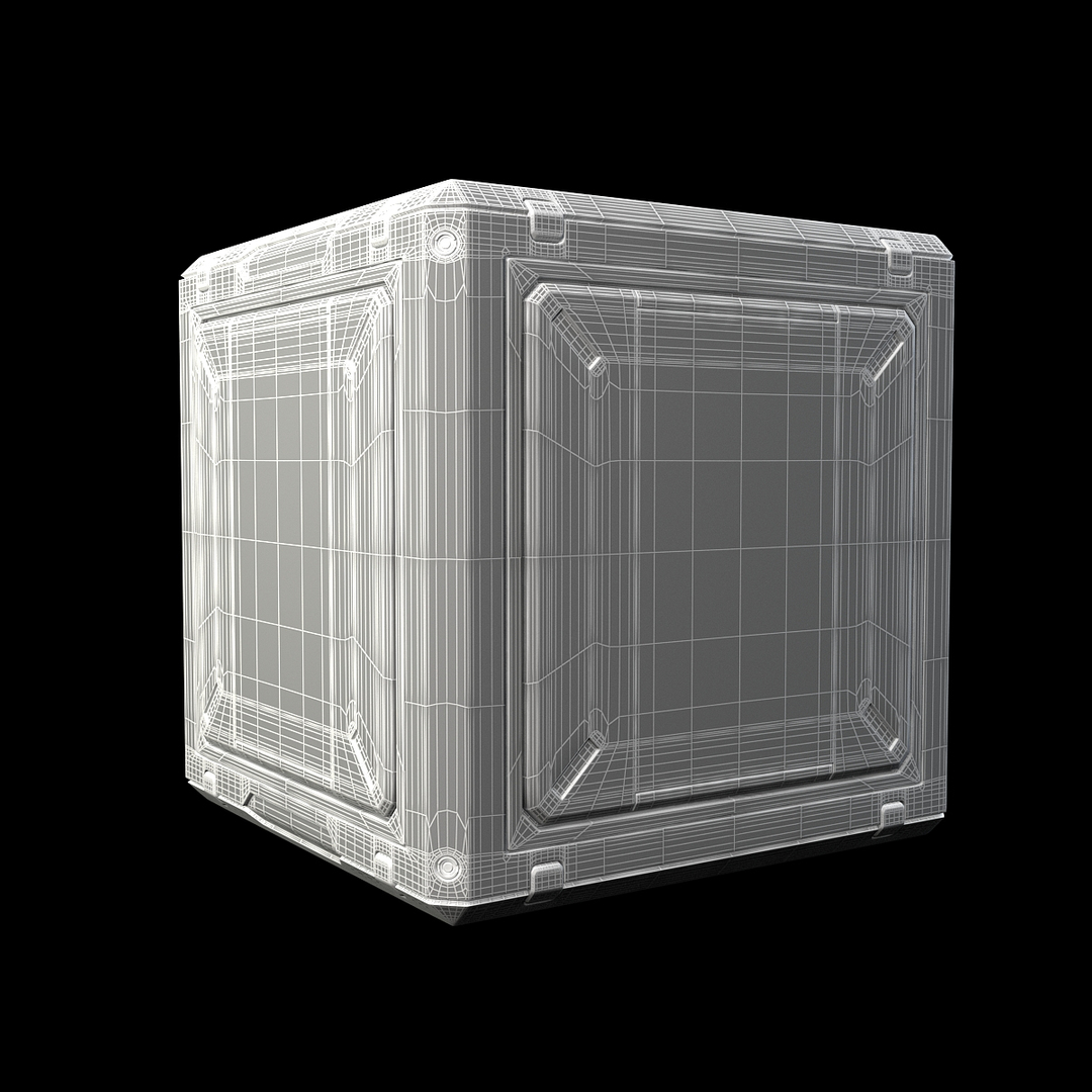 3d Model Sci-fi Contains