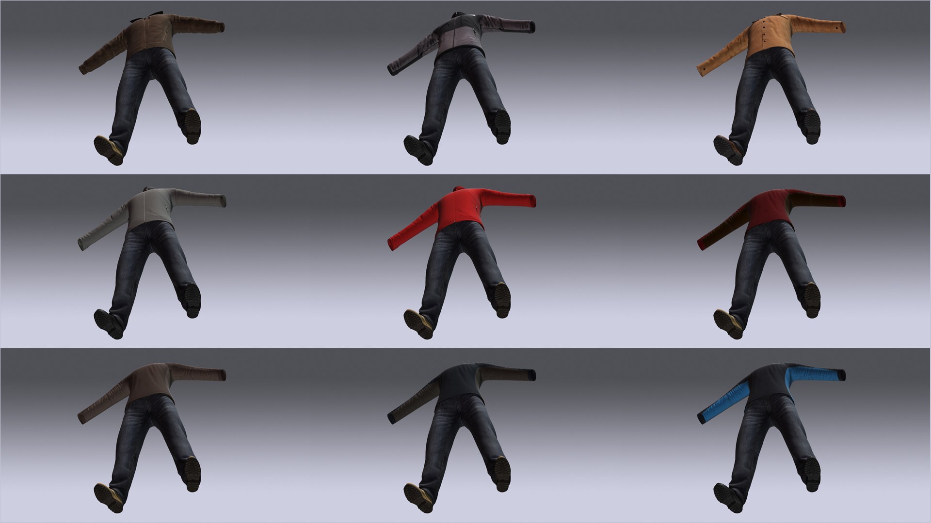 Mens Clothing Collection 2 3D Model - TurboSquid 2010625